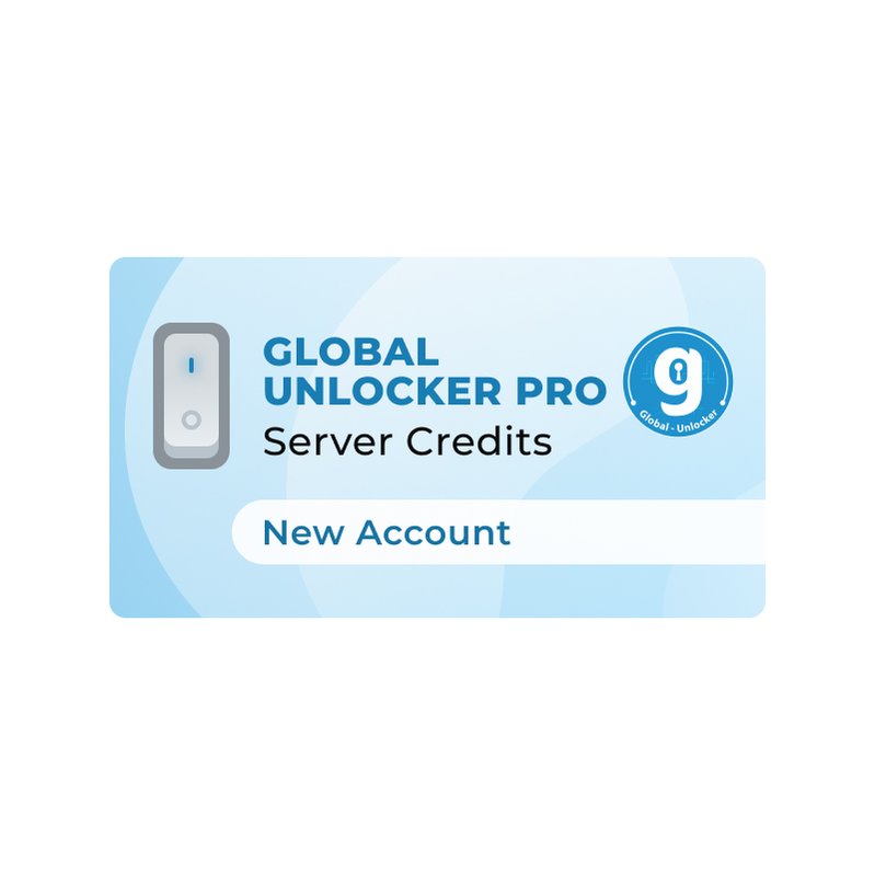 Global Unlocker Pro Server Credits (New Account) - GsmServer